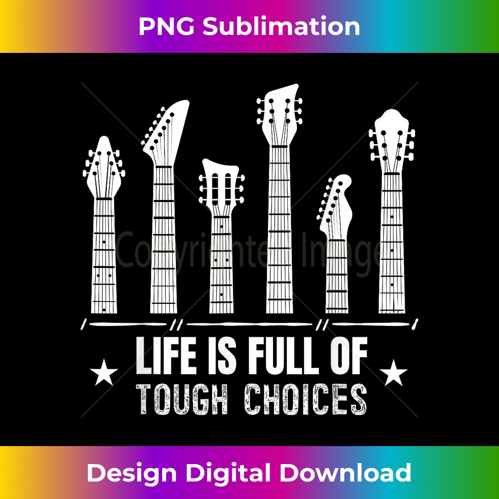 Electric Guitar Guitarist Rock Life Is Full Of Tough Choices | Inspire ...