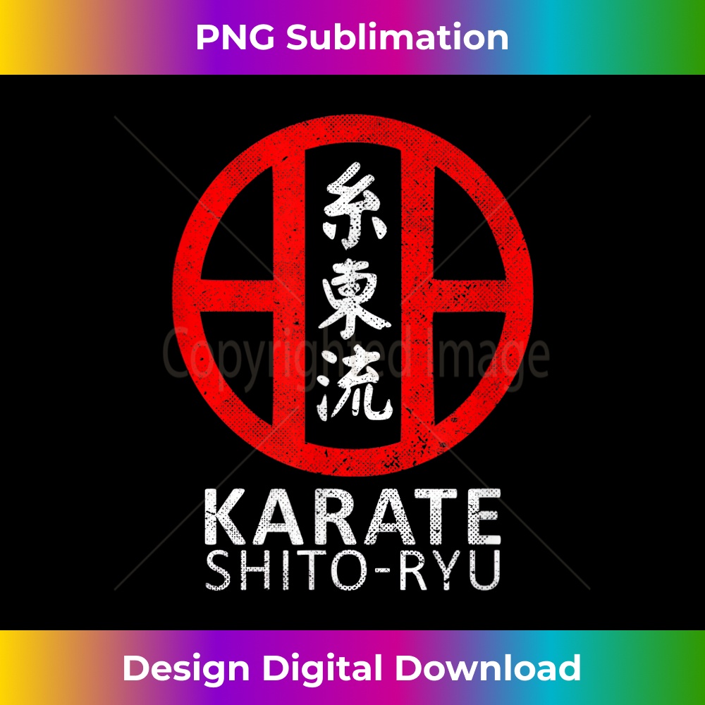 Shito Ryu Karate Logo Symbol Kanji Japan Martial Art Vintage | Inspire ...