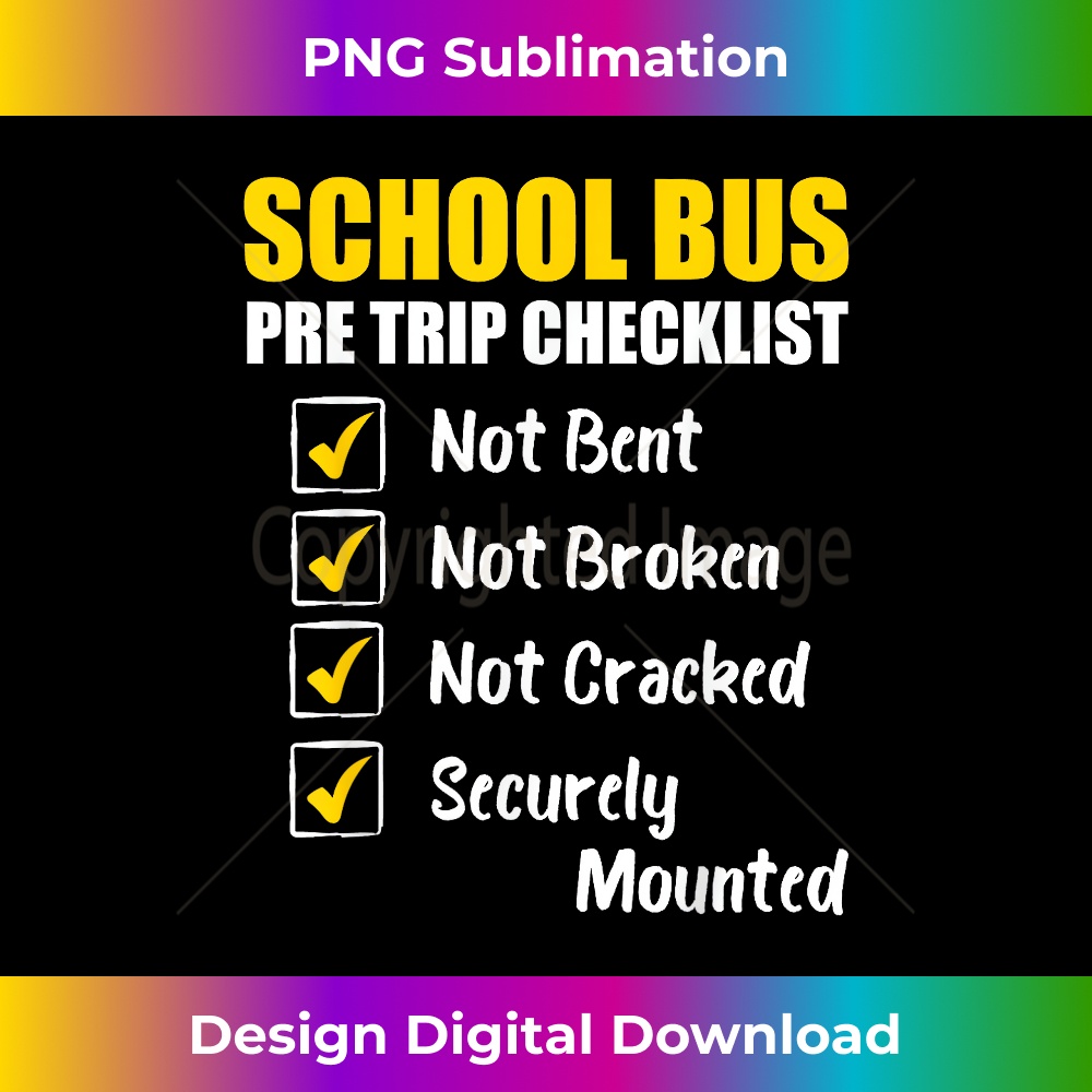 School Bus Pre Trip Checklist School Bus Driver Appreciation | Inspire ...