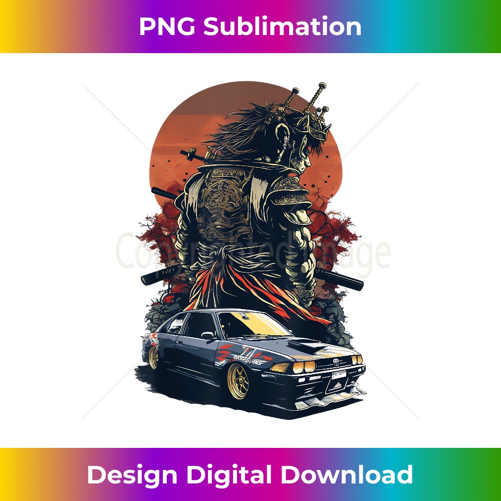 Japanese Car Racing Art JDM Samurai Warrior Vintage Fighter | Inspire ...