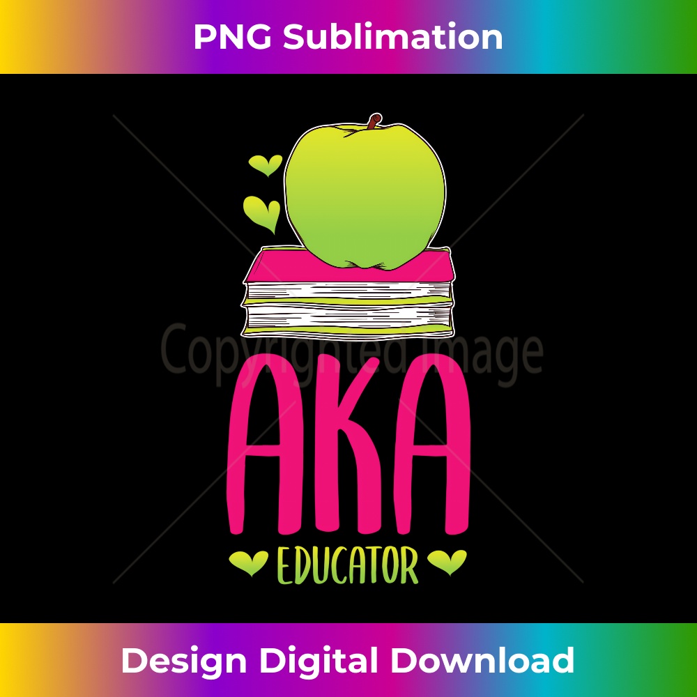 Teacher Green Apple AKA Educator School Students Study Learn | Inspire ...