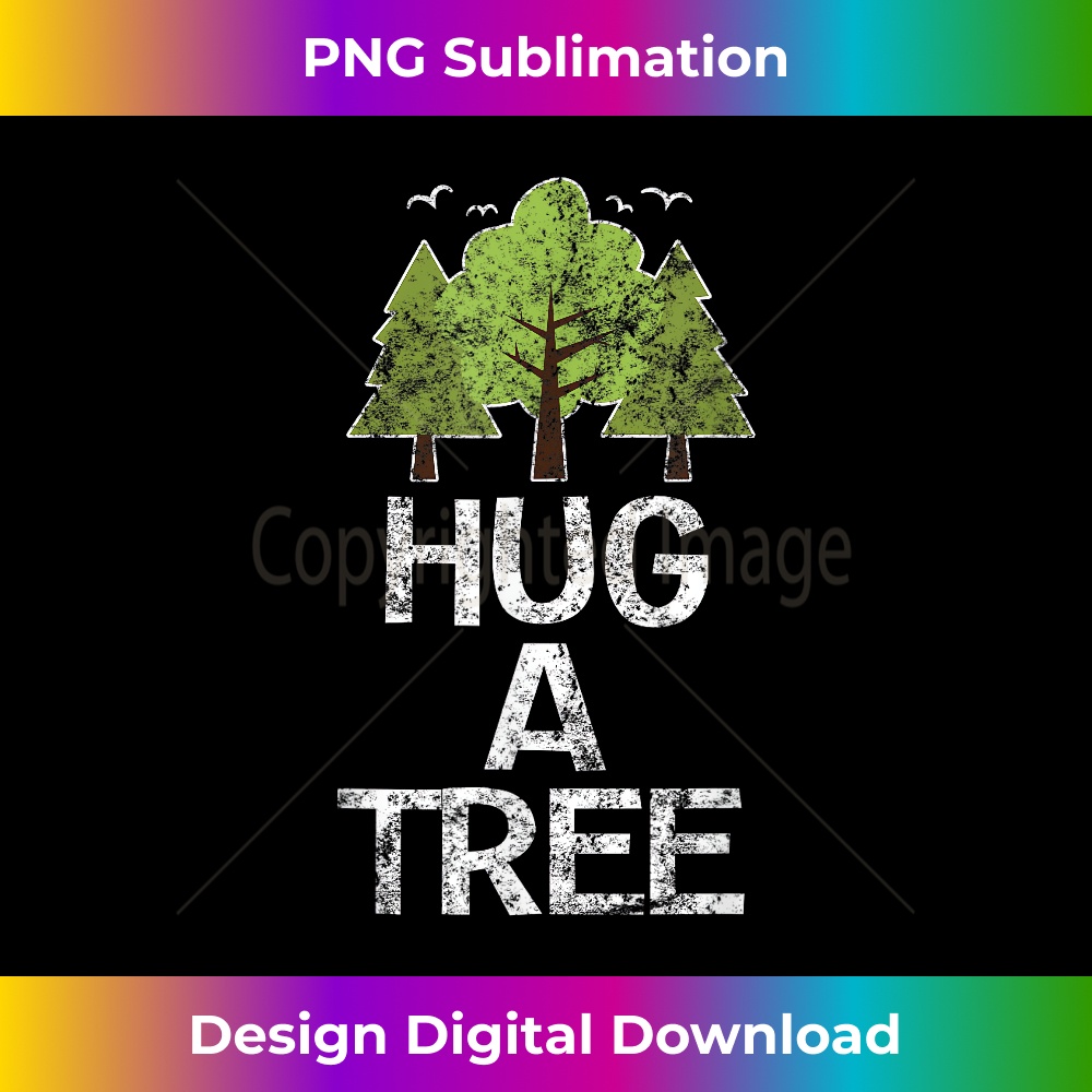 Hug a Tree - Tree Hugger Earth Day Arbor Day - Edgy Sublimat | Inspire ...