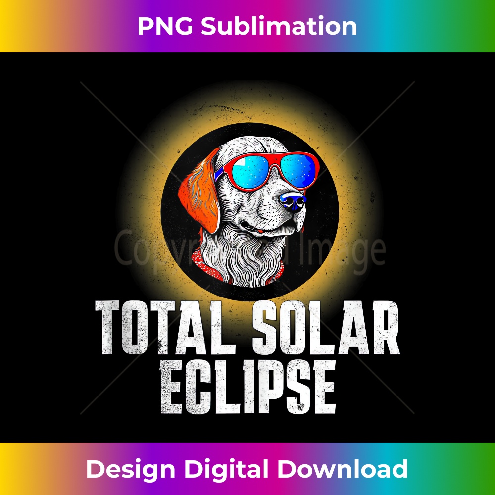 2024 Total Solar Eclipse Dog Wearing Solar Eclipse Glasses - - Inspire ...