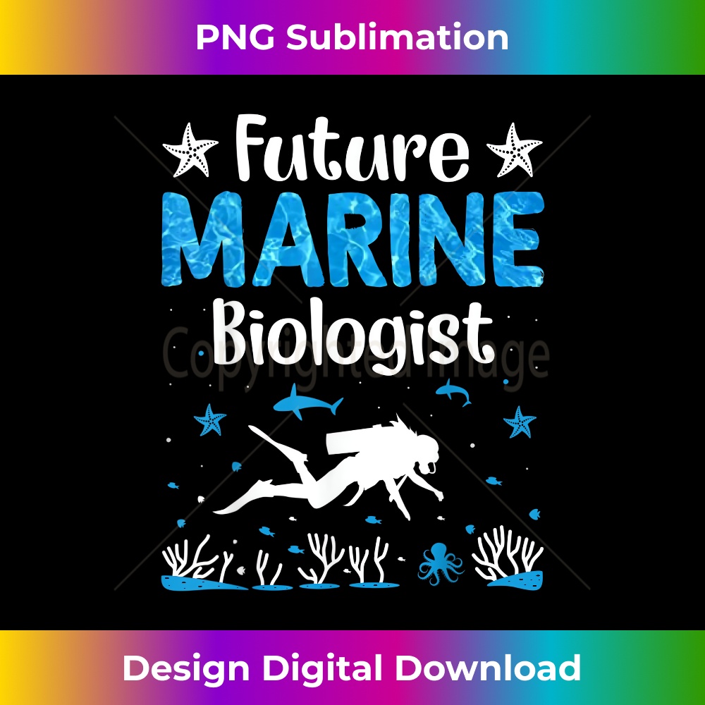 Funny Future Marine Biologist Ocean Student Biology - Deluxe | Inspire ...