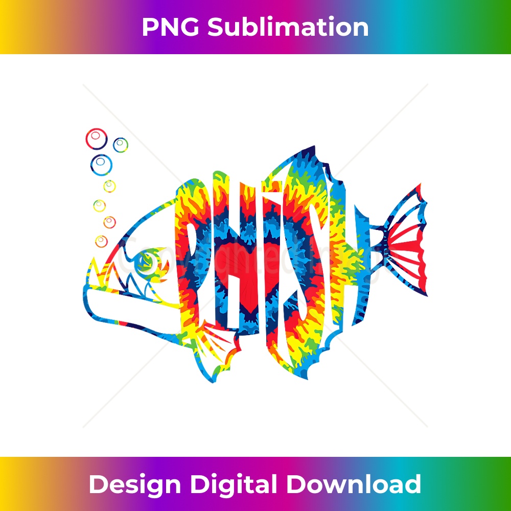 Colorful Phish-Jam, Tie-Dye For Fisherman, Fish Outfits - Ar | Inspire ...