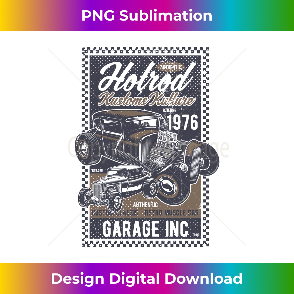 Vintage Hot Rod Custom Culture Men Classic Car - Contemporar | Inspire ...