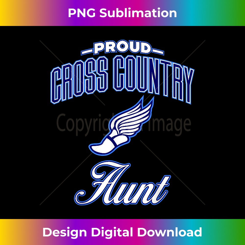 Cross Country Aunt - Eco-Friendly Sublimation PNG Download - - Inspire Uplift