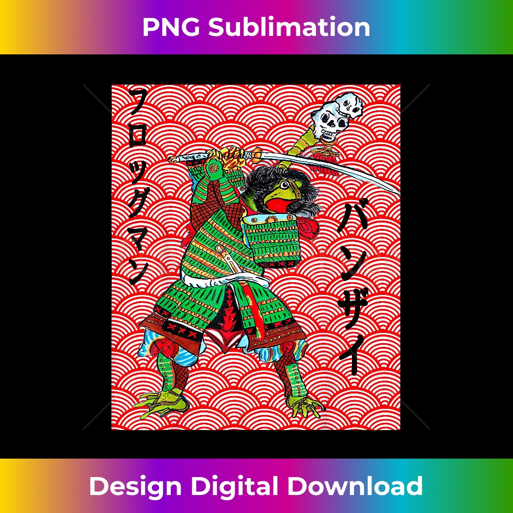 Japanese Samurai Frog Tattoo Design Traditional - Urban Subl - Inspire ...