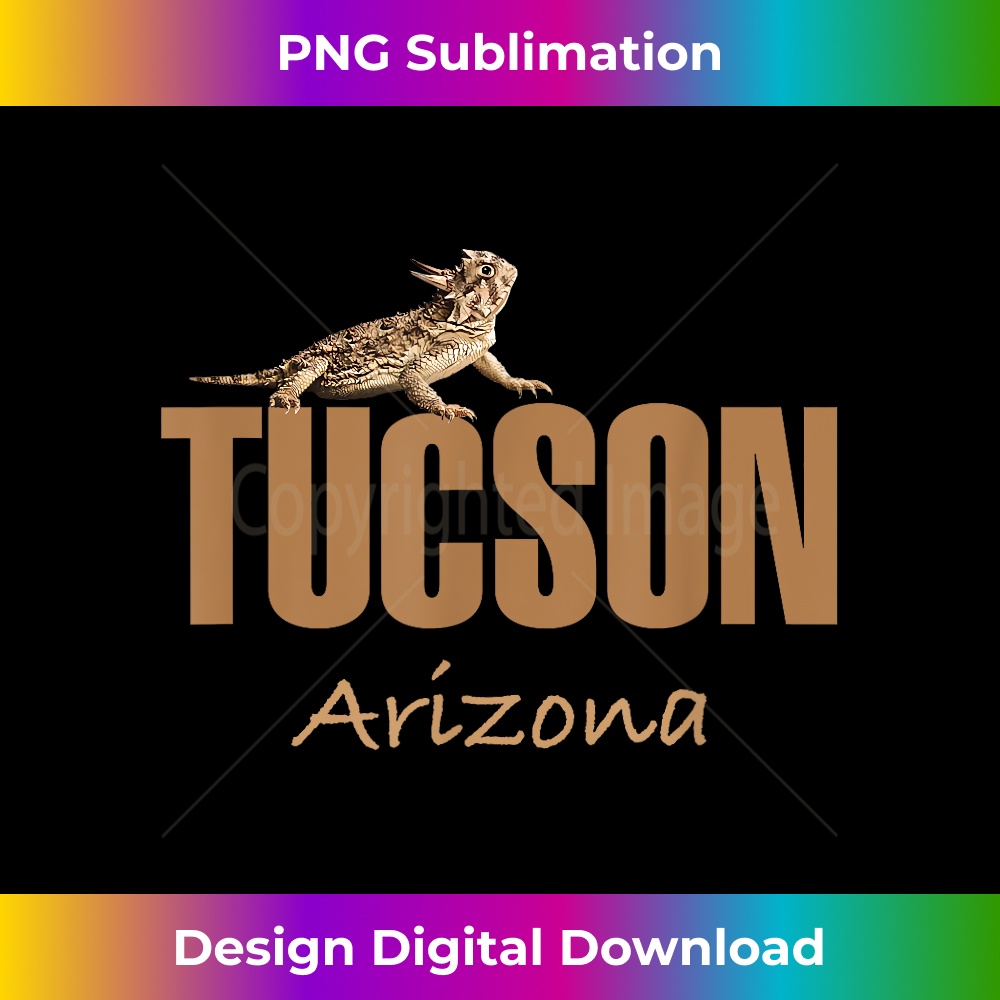 Tucson Arizona Horned Toad Design - Futuristic PNG Sublimati | Inspire ...