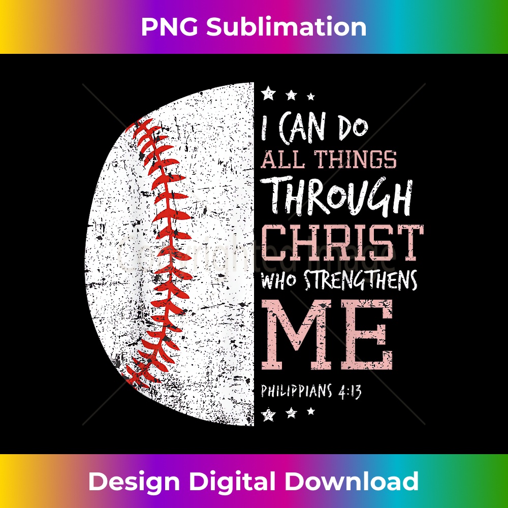 Philippians 4 13 I Can Do All Things Christian Baseball - Vi | Inspire ...