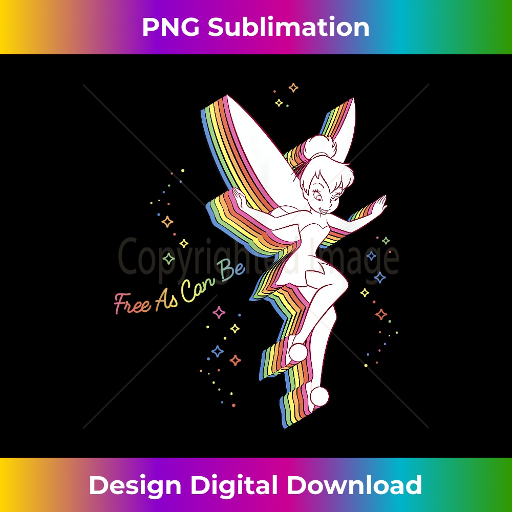 Disney Peter Pan Tinker Bell Rainbow Free As Can Be - Urban | Inspire ...