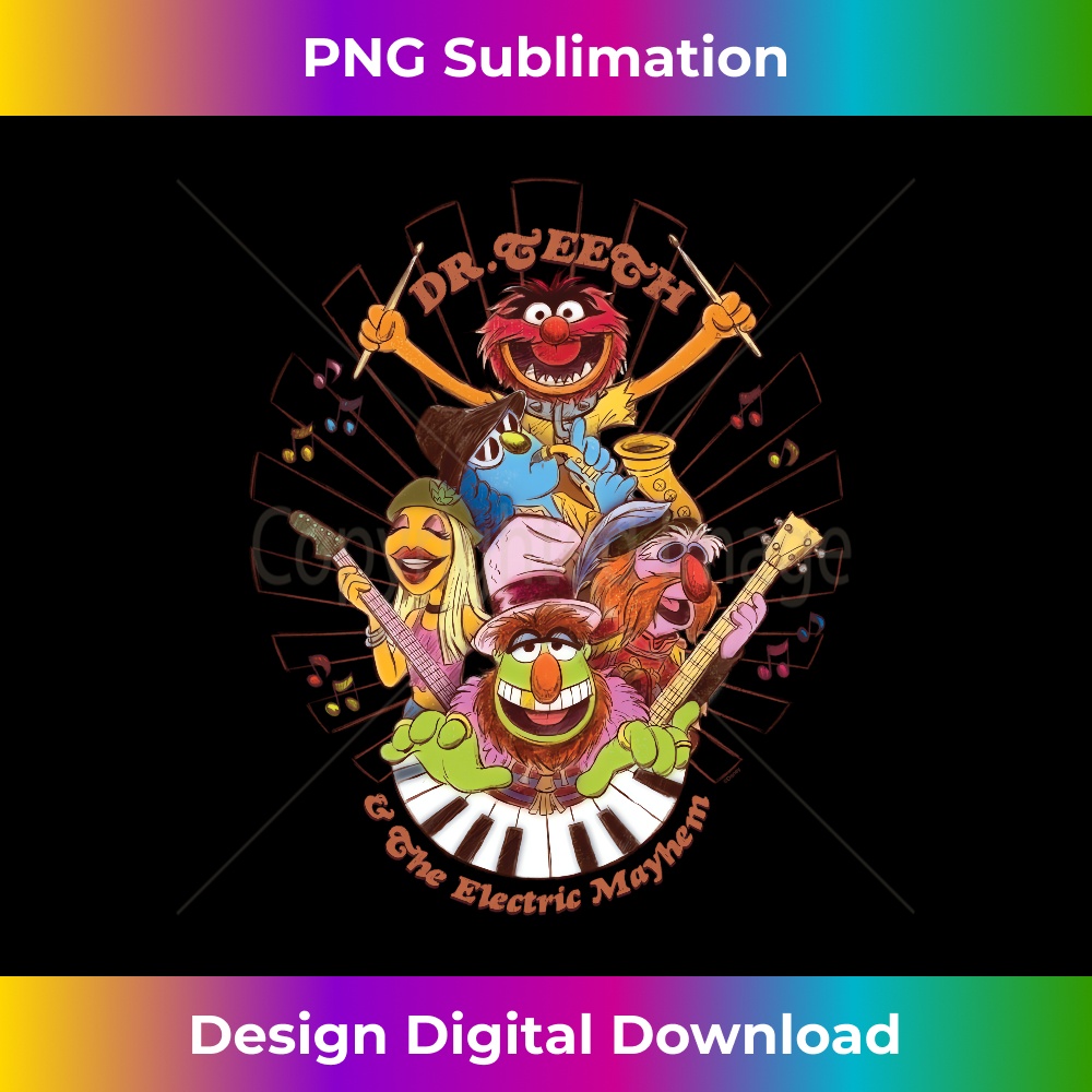 Disney The Muppets Dr th & Electric Mayhem Keyboard Band - B | Inspire ...