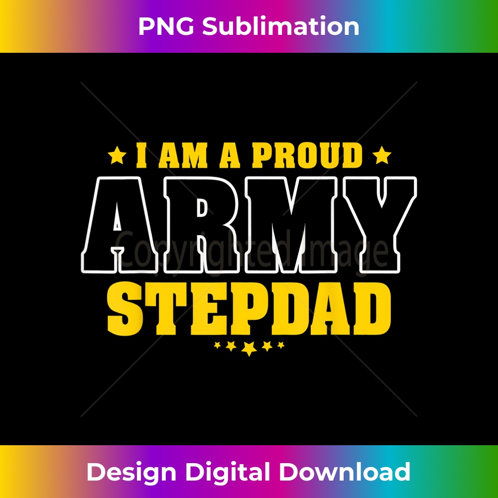 Mens Proud Army Stepdad Patriotic Pride Military Stepfather | Inspire ...