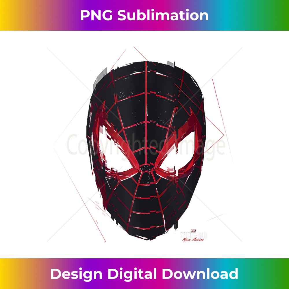 Marvel Spider-Man Miles Morales Glitch Mask - Bespoke Sublim | Inspire ...