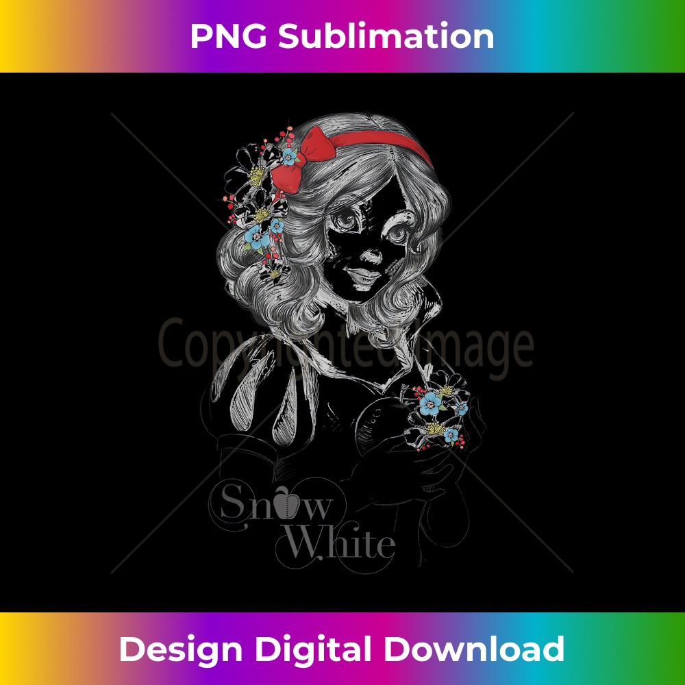 Disney Snow White Floral Sketch Logo - Innovative PNG Sublim | Inspire ...