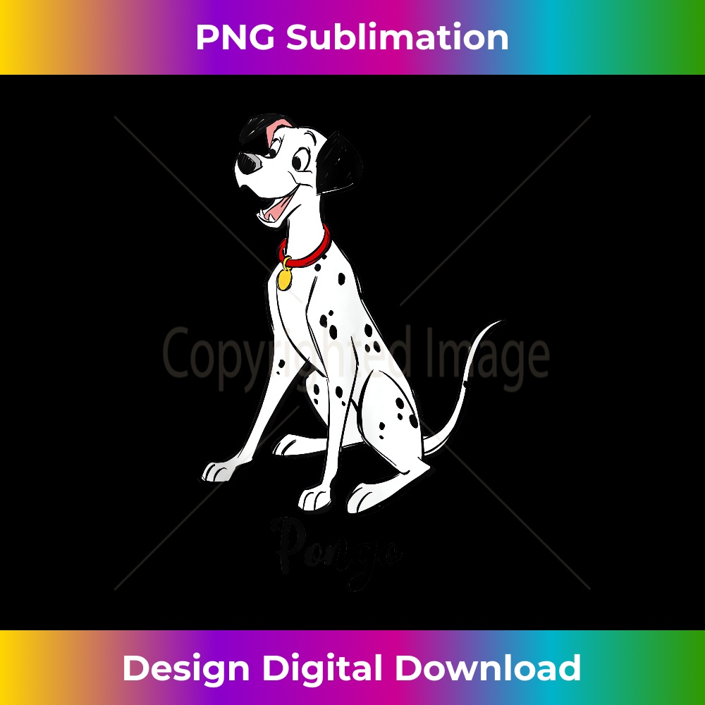 Disney 101 Dalmatians Pongo Portrait - Timeless PNG Sublimat | Inspire ...