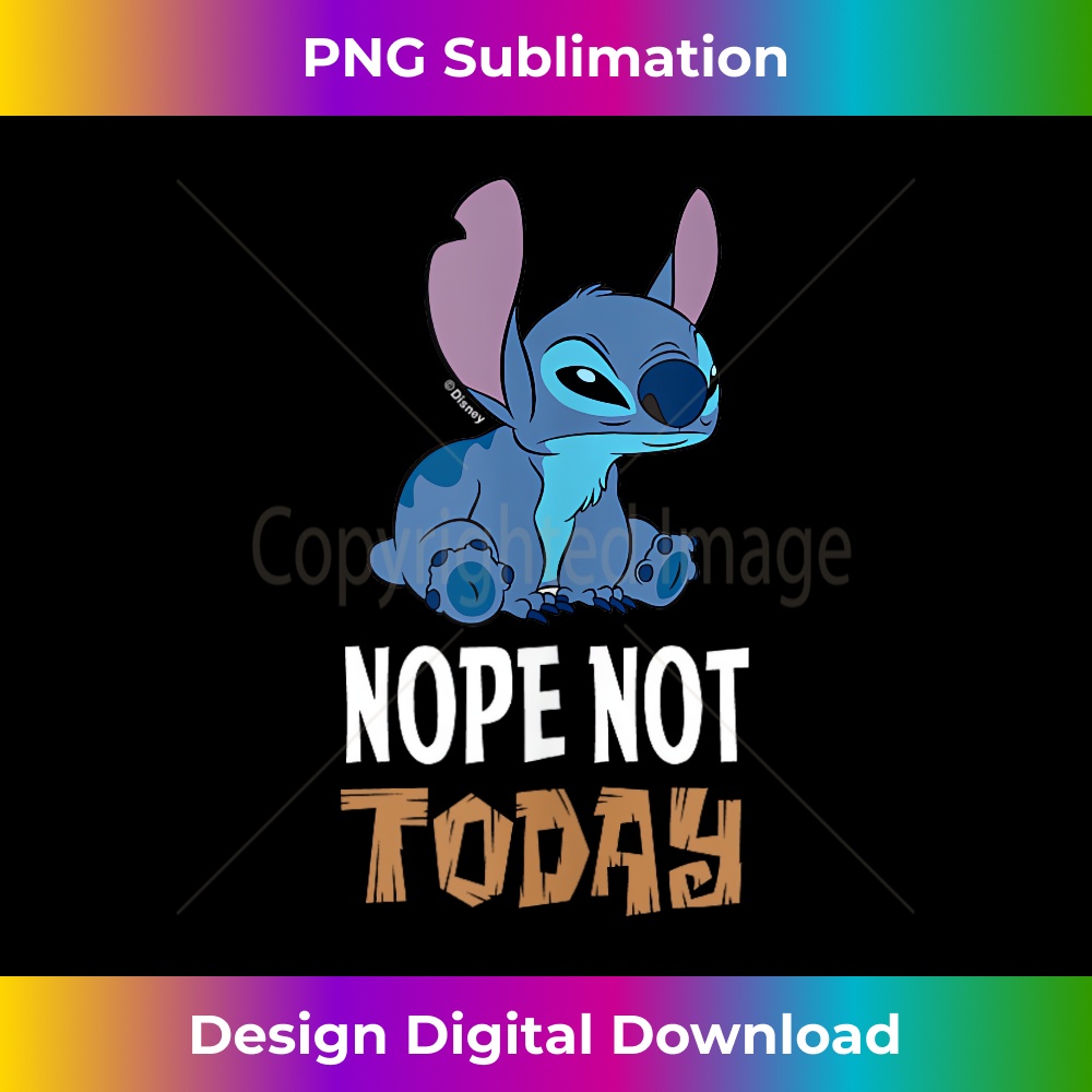Lilo & Stitch Nope not Today - Bespoke Sublimation Digital F | Inspire ...