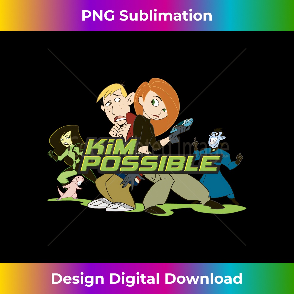 Disney Kim Possible Group Logo - Deluxe PNG Sublimation Down | Inspire ...