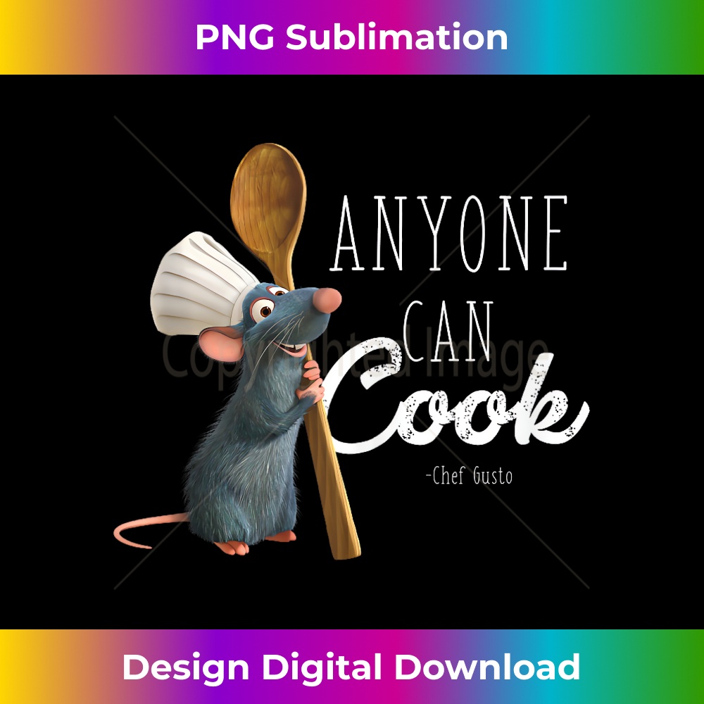 Disney Pixar Ratatouille Remy Anyone Can Cook Quote - Vibran | Inspire ...