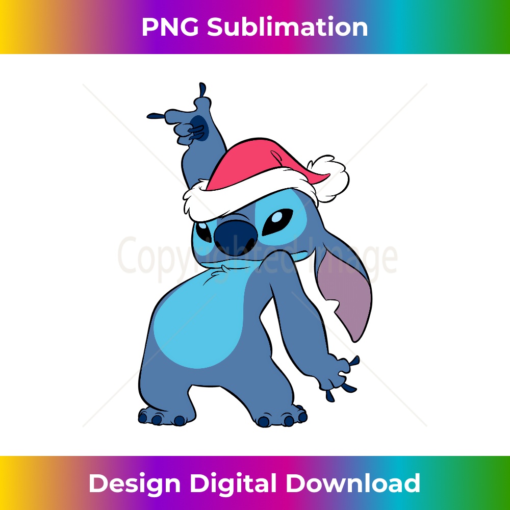 Disney Lilo & Stitch Christmas Santa Hat Stitch Portrait - S - Inspire ...