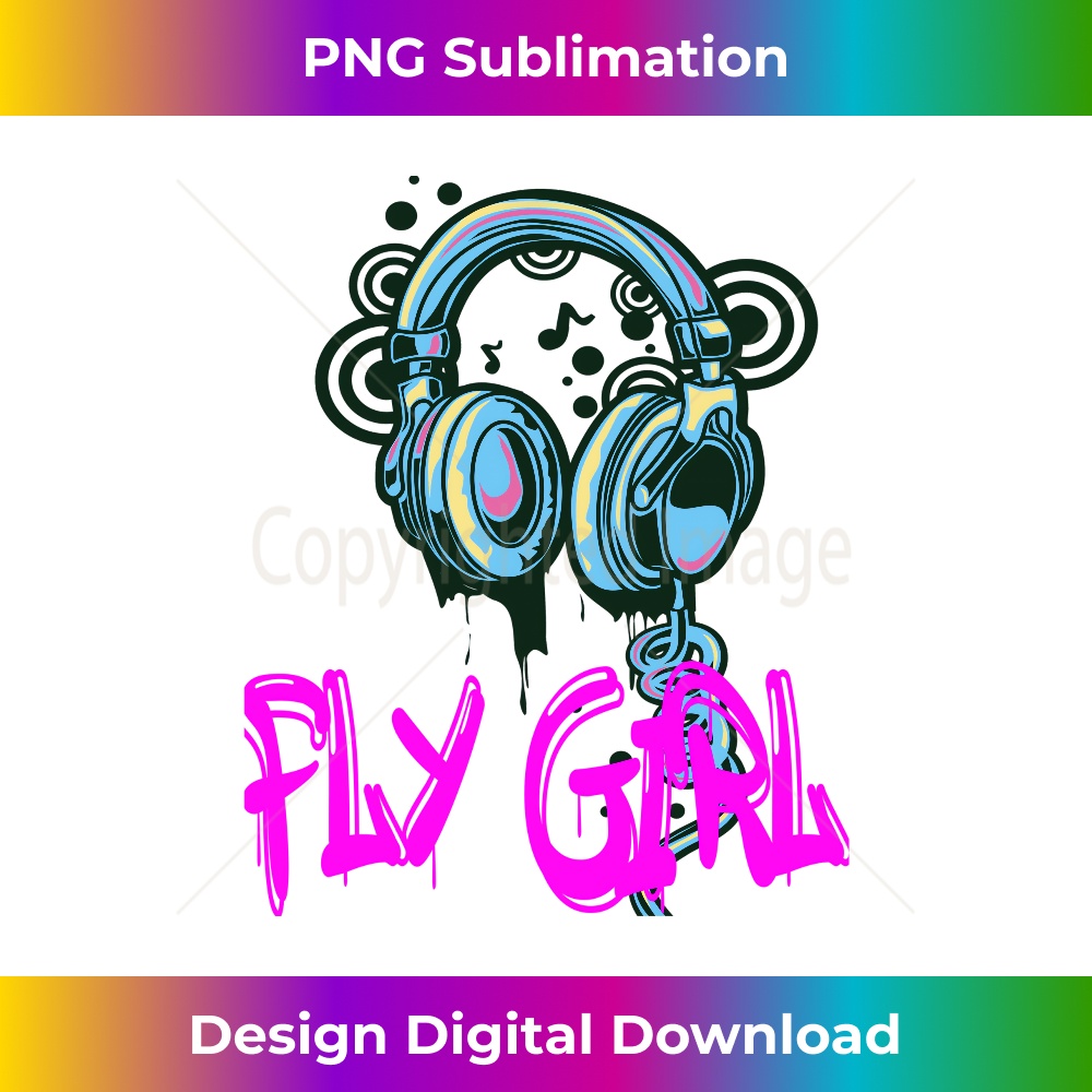 Fly Girl 80s 90s B-Girl Old School Hip Hop - Vibrant Sublima | Inspire ...
