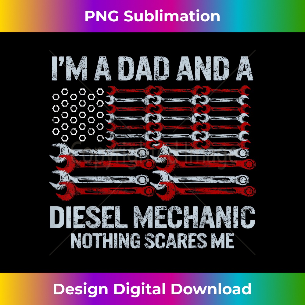Father's Day I'm Dad And Diesel Mechanic Car Mechanic s - Cr | Inspire ...