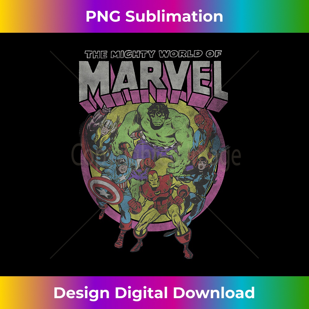 Marvel Avengers The Mighty World Of Marvel Group Shot - Craf | Inspire ...