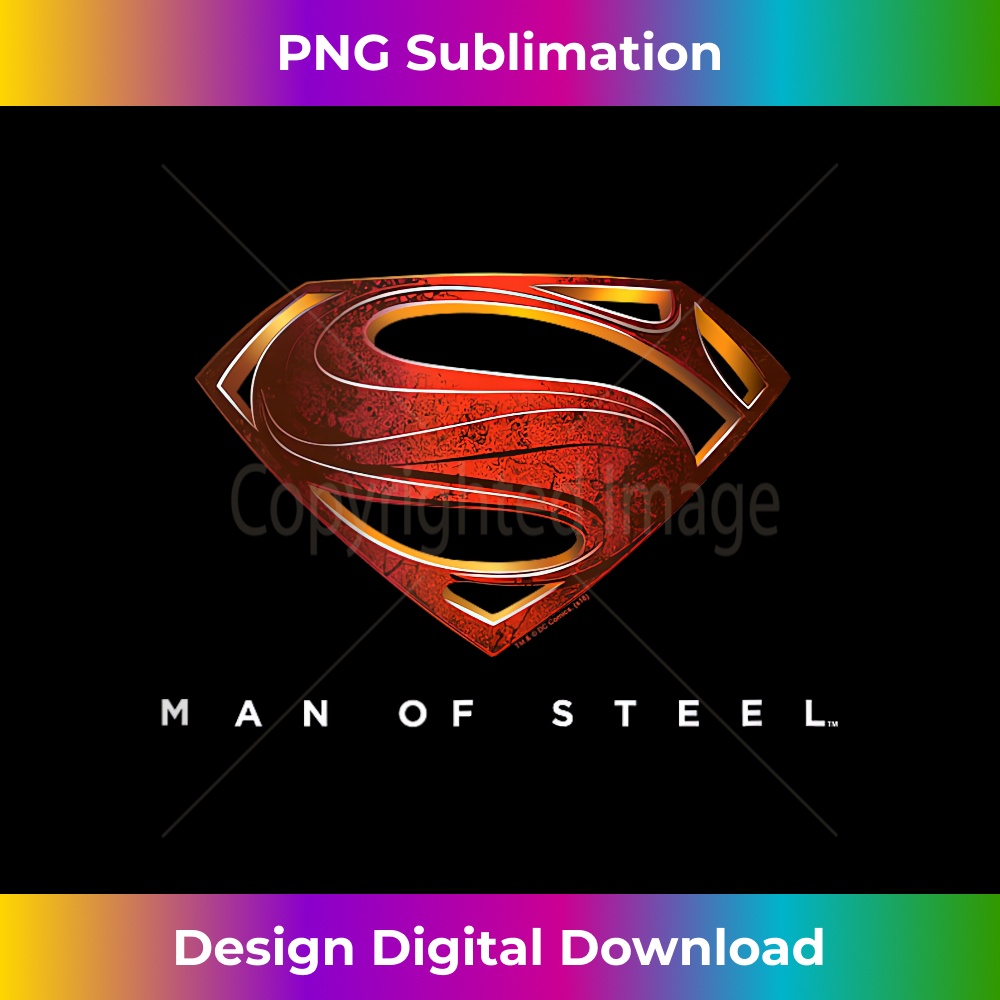 Superman Man of Steel New Logo - Edgy Sublimation Digital Fi | Inspire ...