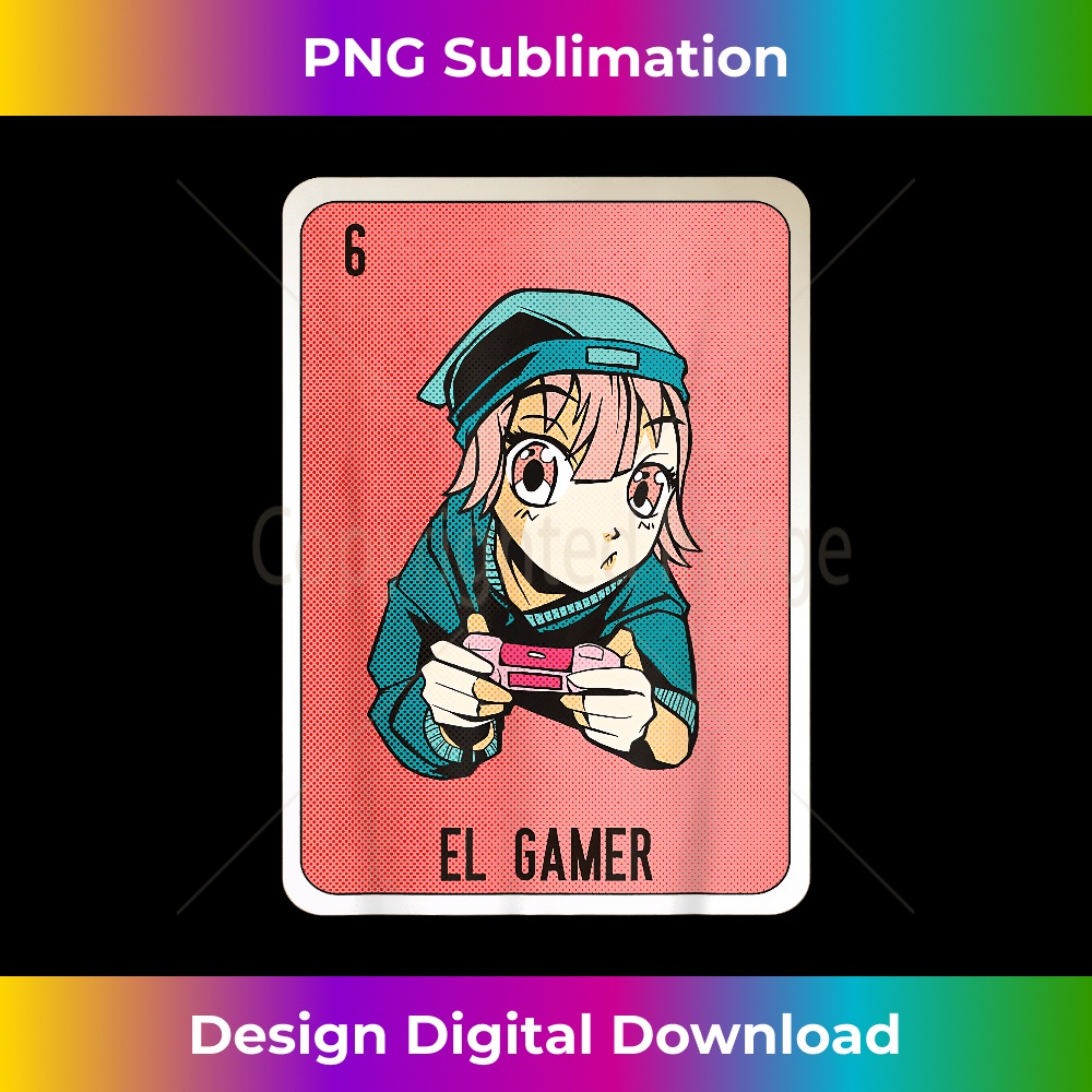 El Gamer Mexican Slang Chicano Bingo Cards - Edgy Sublimatio - Inspire ...
