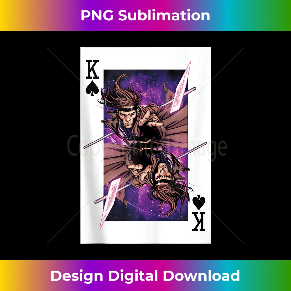 Marvel Gambit Staff Kings Playing Card - Classic Sublimation | Inspire ...