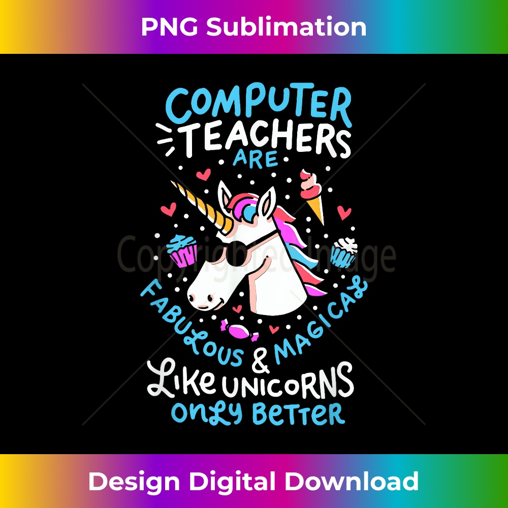Unicorn Computer Teacher Teacher Apprechiation - Sophisticat | Inspire ...