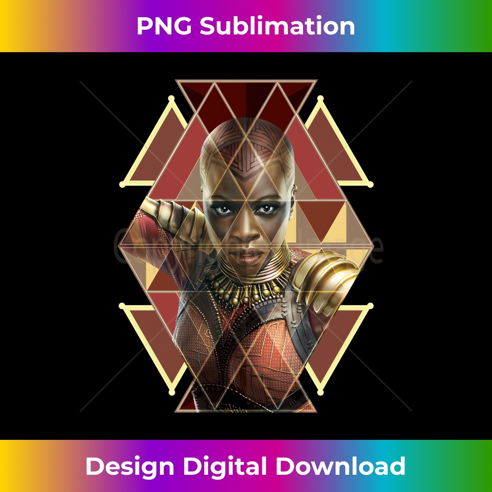 Marvel Black Panther Okoye Triangle Portrait - Futuristic PN | Inspire ...