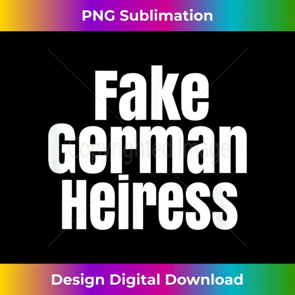 The Cut - Fake German Heiress - Classic Sublimation PNG File | Inspire ...