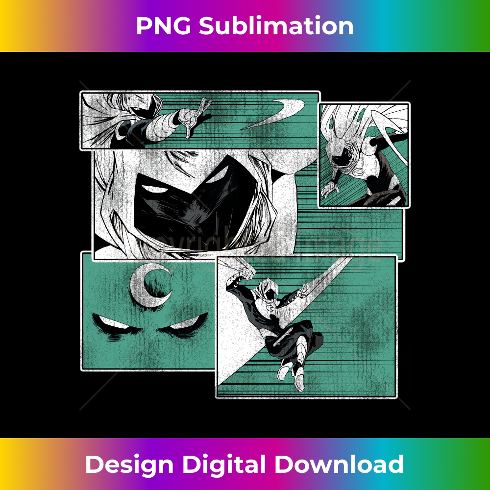 Marvel Moon Knight Graphic Comic Panels - Classic Sublimatio | Inspire ...