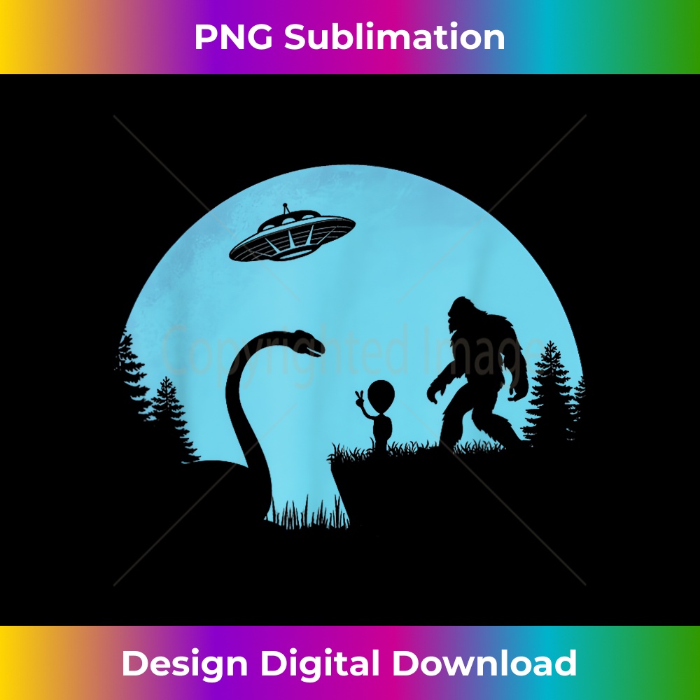 Bigfoot Loch Ness Monster Nessie Sasquatch Ufo Funny Aliens | Inspire Uplift