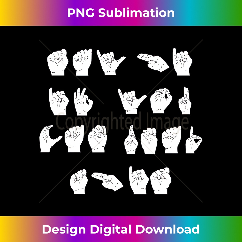 ASL American Sign Language says Say Hi If You Can Read - Min | Inspire ...