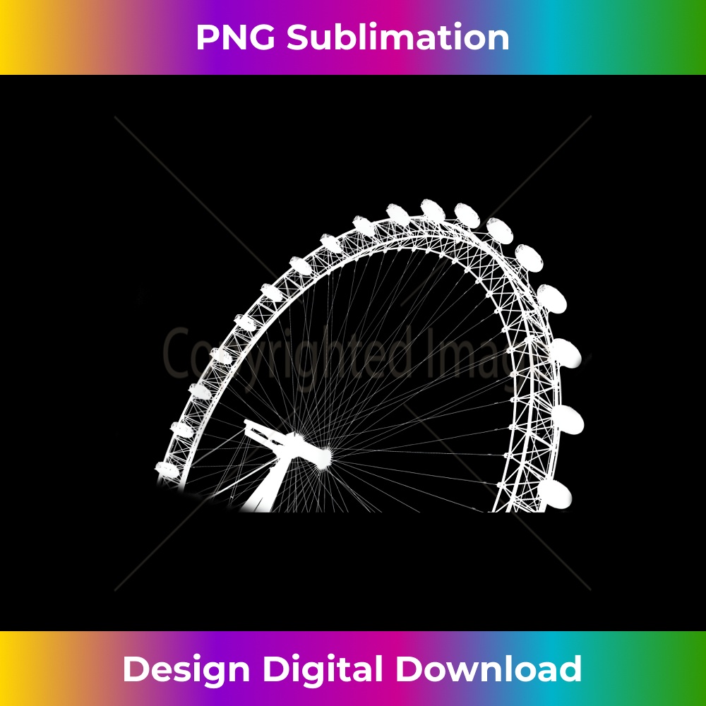 A view of the London Eye - Innovative PNG Sublimation Design | Inspire ...
