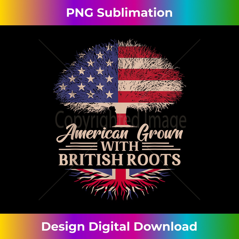 American Grown With British Roots Half American Flag British | Inspire ...
