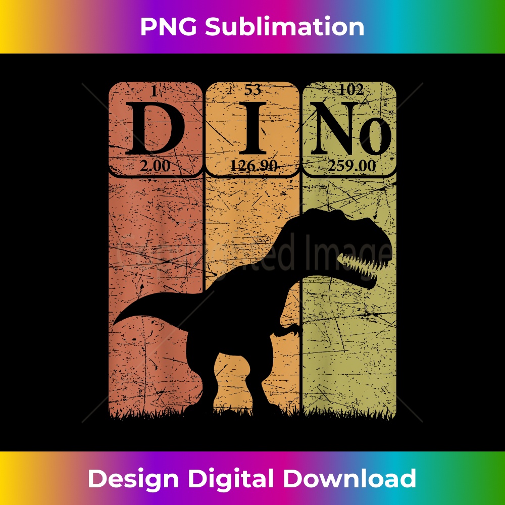 Dinosaur Periodic Table Elements T Rex Dino Paleontologist - - Inspire ...