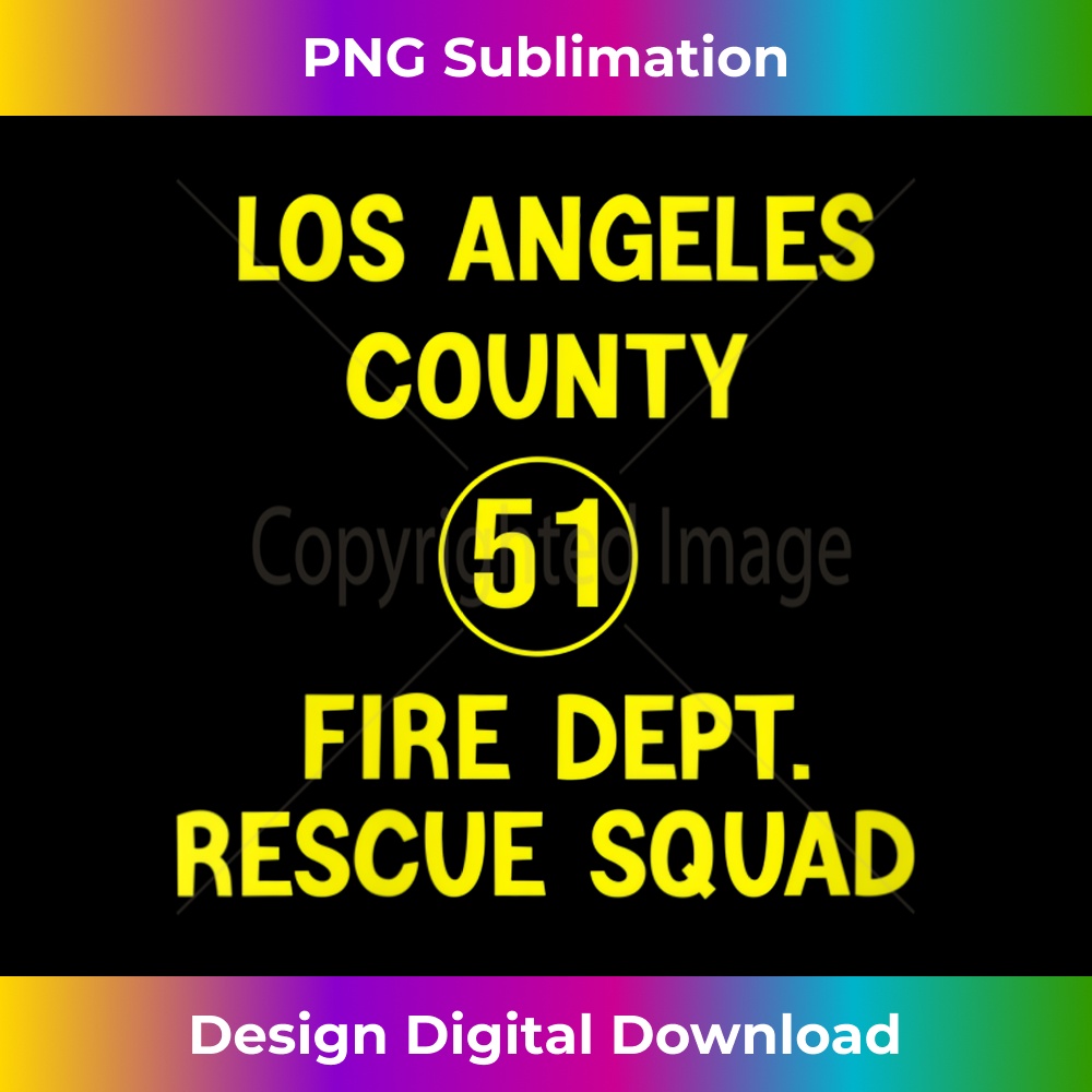 s Truck Side 51 Emergency Squad 51 Logo Essential - Futurist | Inspire ...