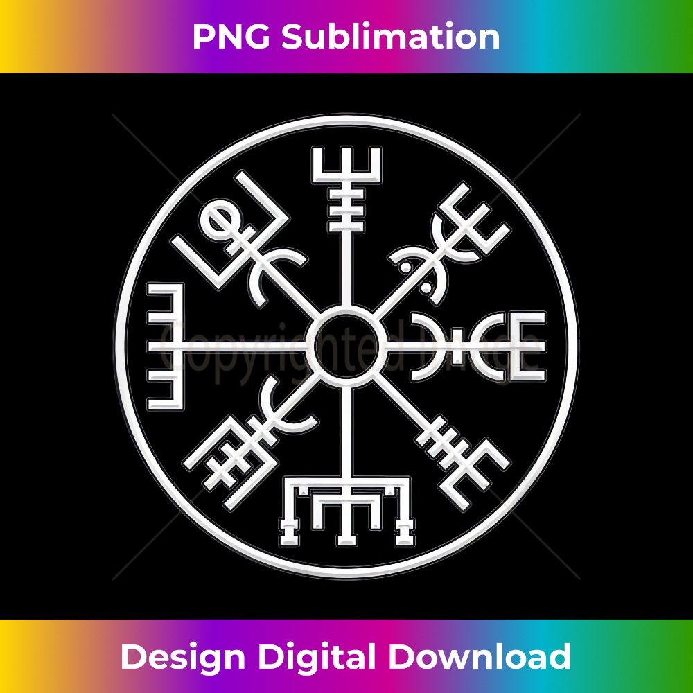 Vegvisir Viking Compass Icelandic Nordic Norse Viking Symbol | Inspire ...