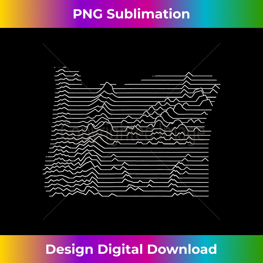 Oregon Cascade Mountain Range Elevation map topo - Eco-Frien | Inspire ...