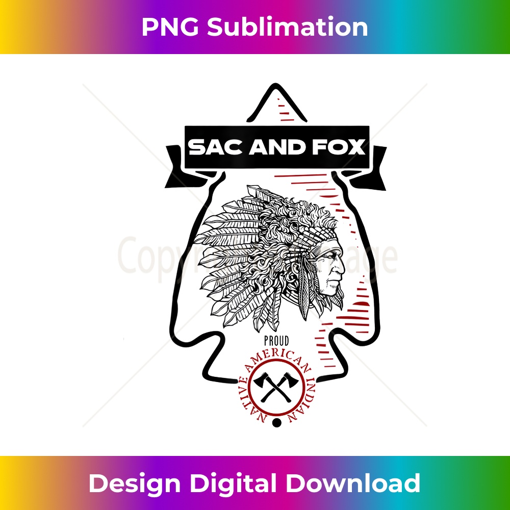 Sac and Fox Tribe Native American Indian Proud Retro Arrow - | Inspire ...