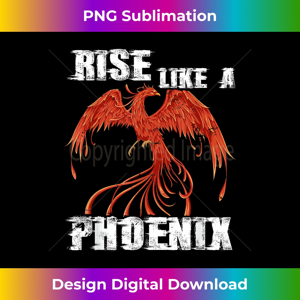 Rise Like Phoenix Fire Bird Fantasy Phoenix - Sleek Sublim | Inspire Uplift