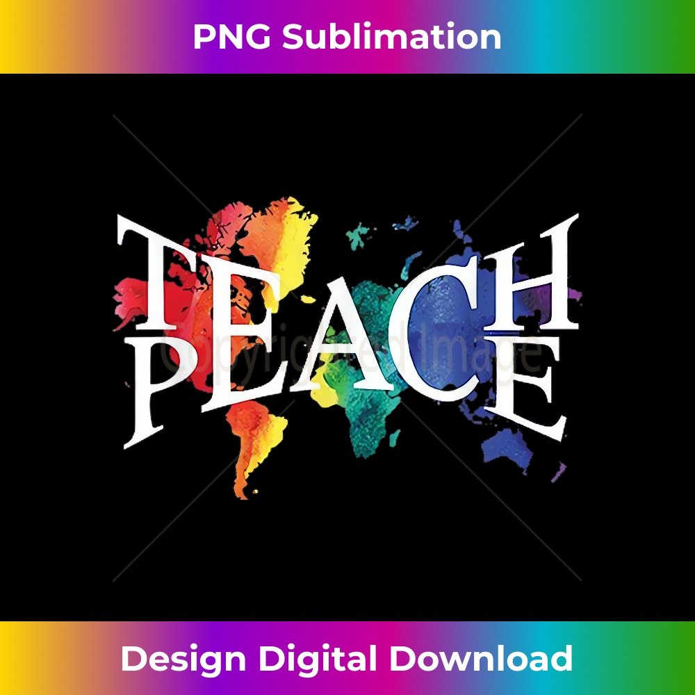 Teach Peace for teachers and educators - Deluxe PNG Sublimat | Inspire ...
