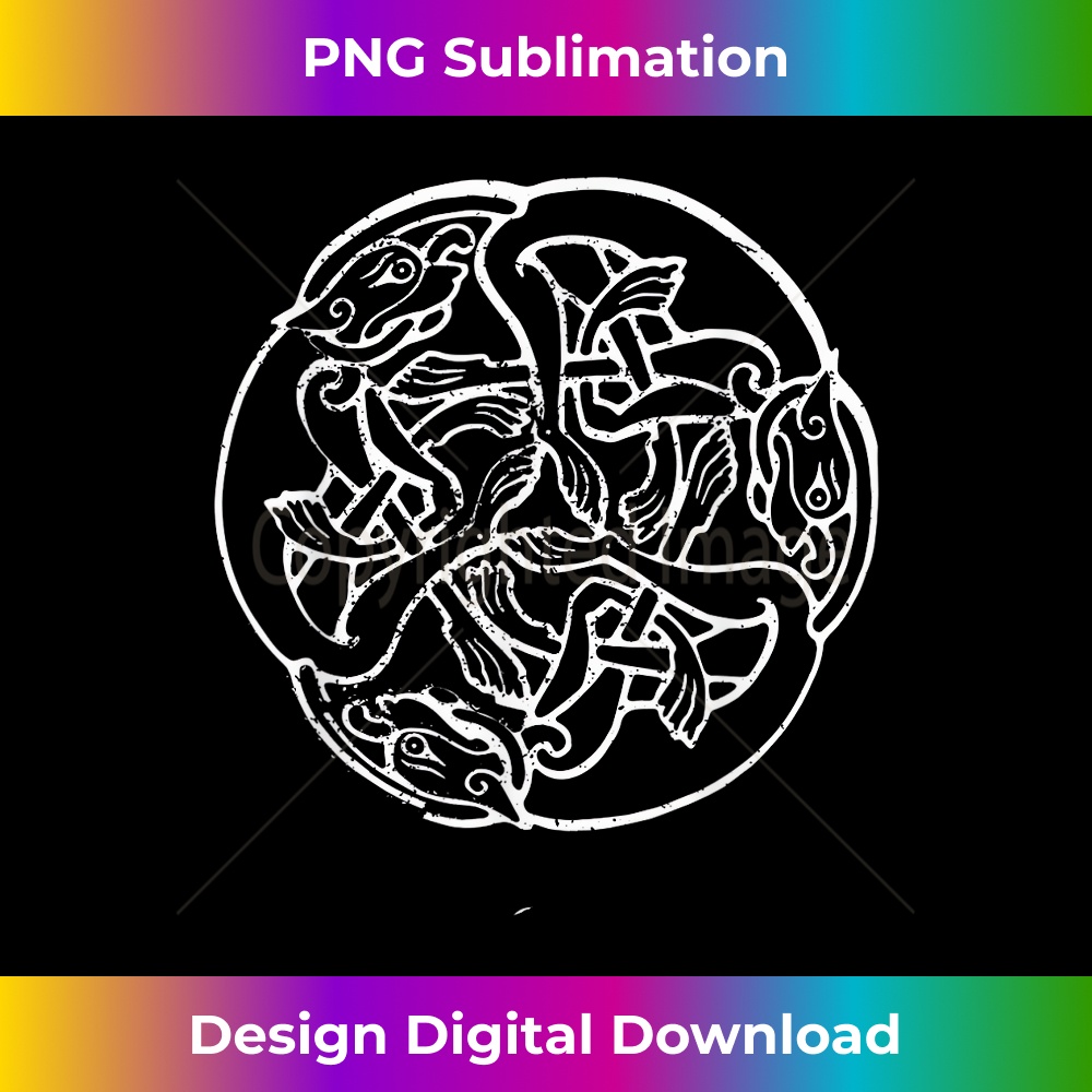 Celtic Knot Hound Celtic dog Tattoo - Minimalist Sublimation | Inspire ...