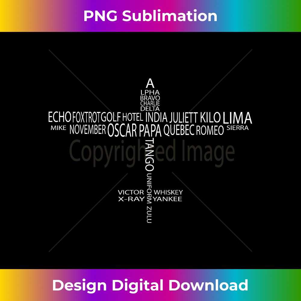 Aviation Phonetic Alphabet Pilot - Classic Sublimation PNG F | Inspire ...