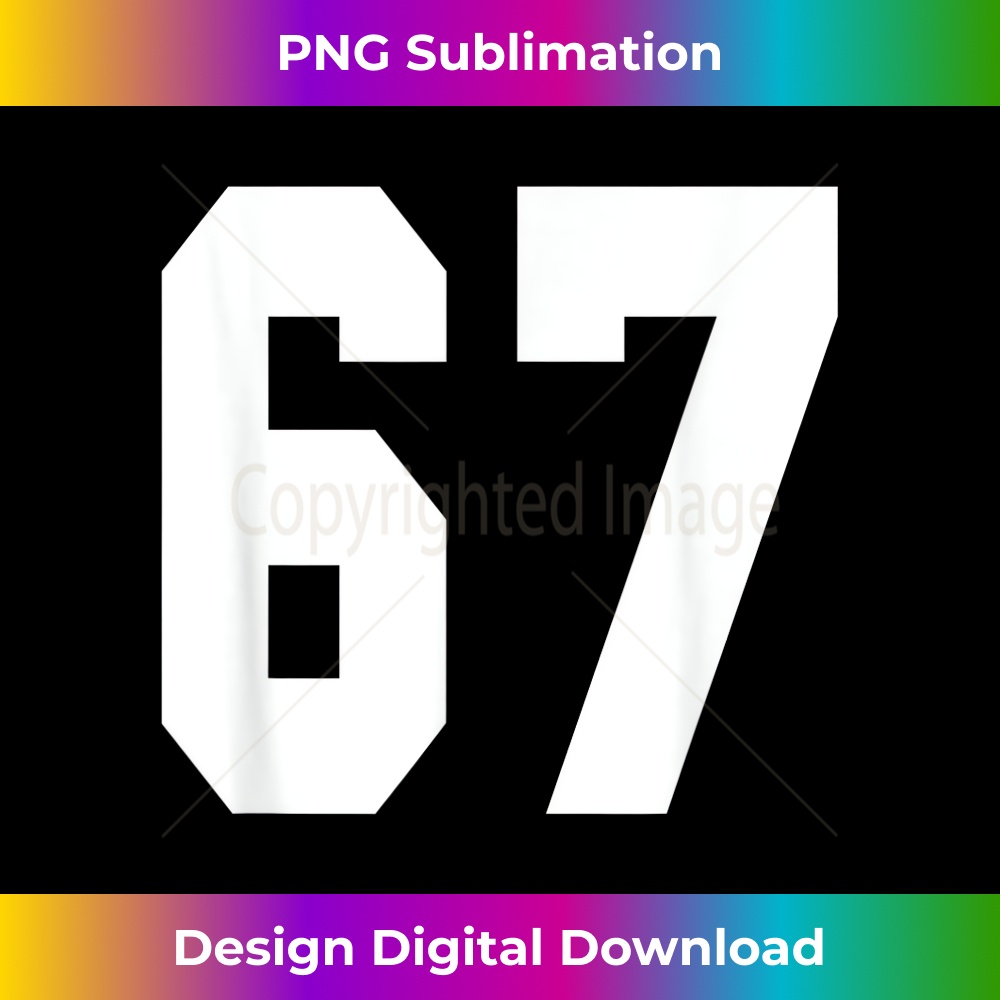 # 67 Team Sports Jersey Front & Back Number Player Fan - Eco | Inspire ...