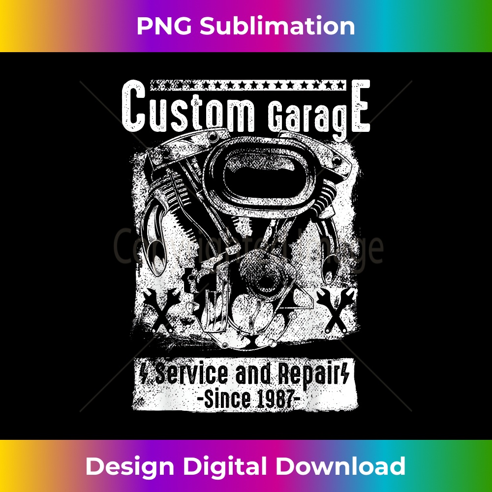 Custom Garage (Mechanic Gear Head Apparel) - Contemporary PN | Inspire ...