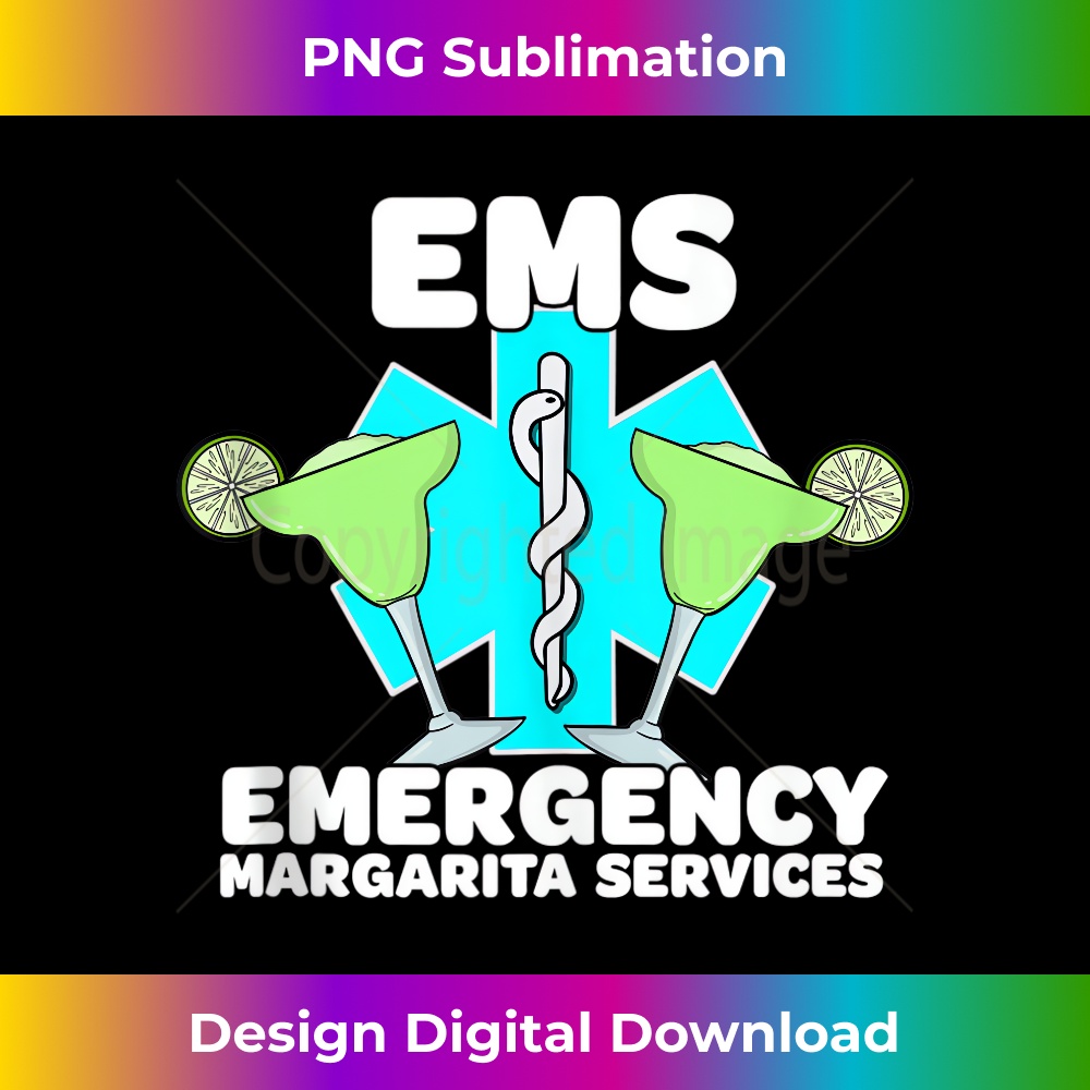 EMS EMT Paramedic Emergency Margarita Services Funny Party T | Inspire ...